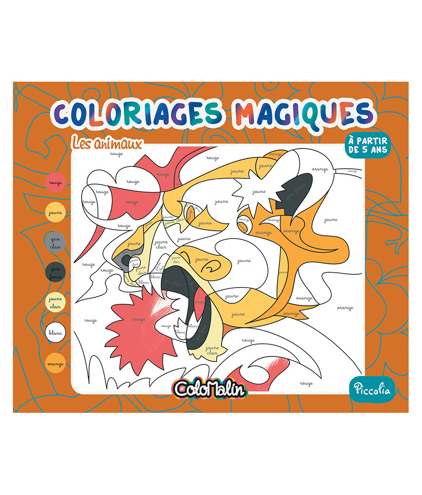 Coloriages magiques - Les animaux + Chiffres et nombres + Premiers ...