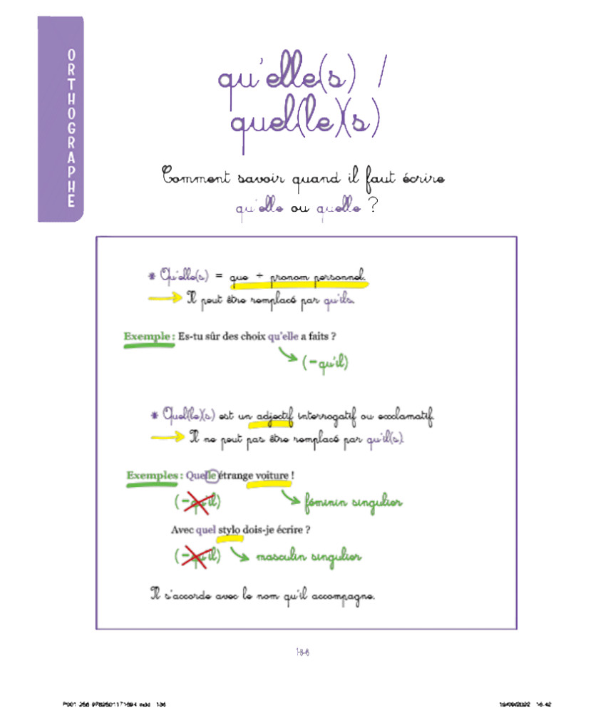Finies les fautes