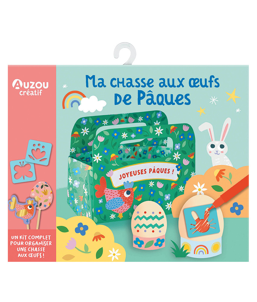 Ma chasse aux œufs de Pâques - Mes coloriages tout doux, Pâques
