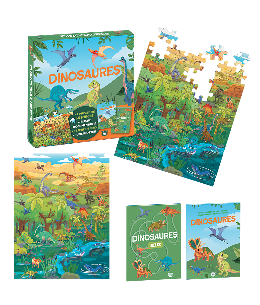 Coffret dinosaures
