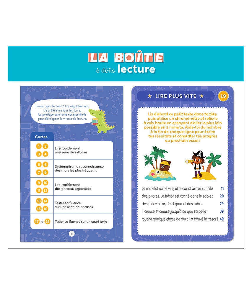 La boîte à défis lecture